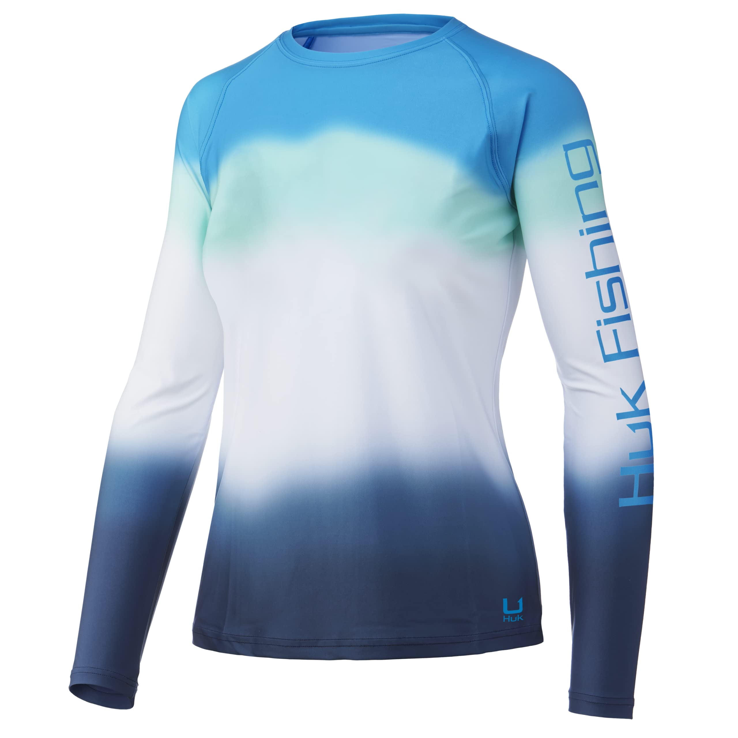 HUK Women's Standard Pursuit Long Sleeve Performance Shirt + Sun ...