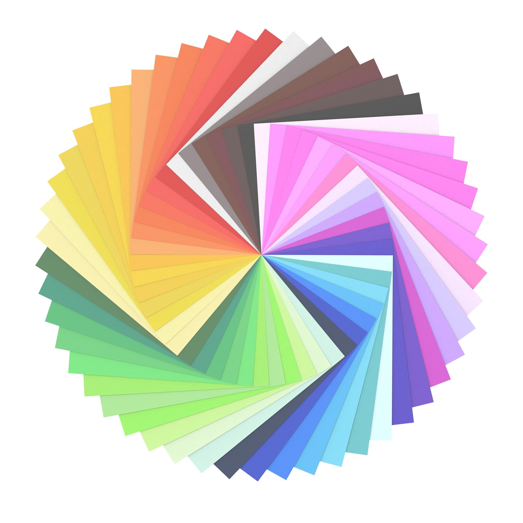 HUKNFC Colored Cardstock - DHF10 Premium A4 Size Cardstock Paper, 100 ...