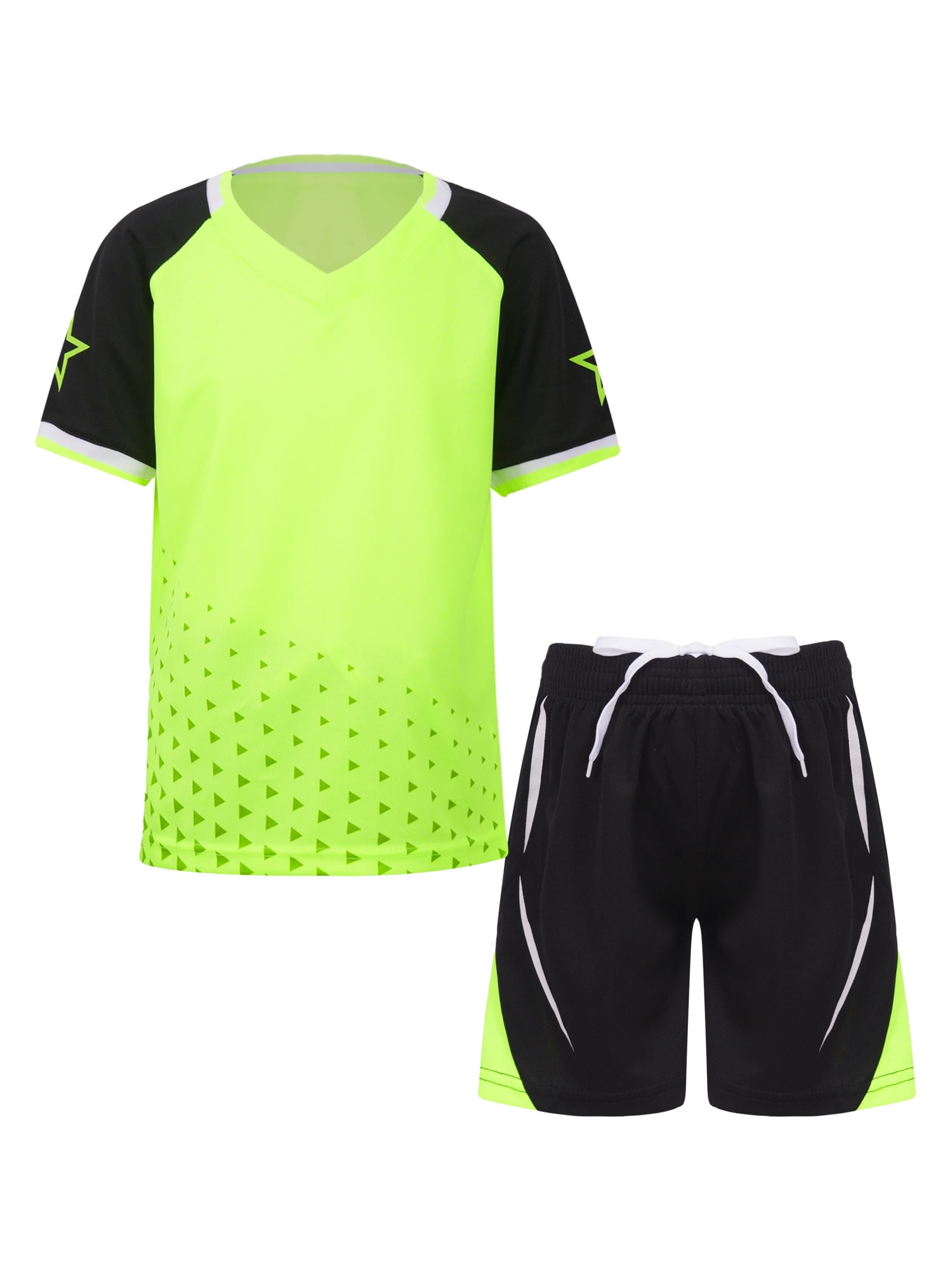 HULIJA Boys' Basketball Outfits Soccer Jerseys Football Training ...
