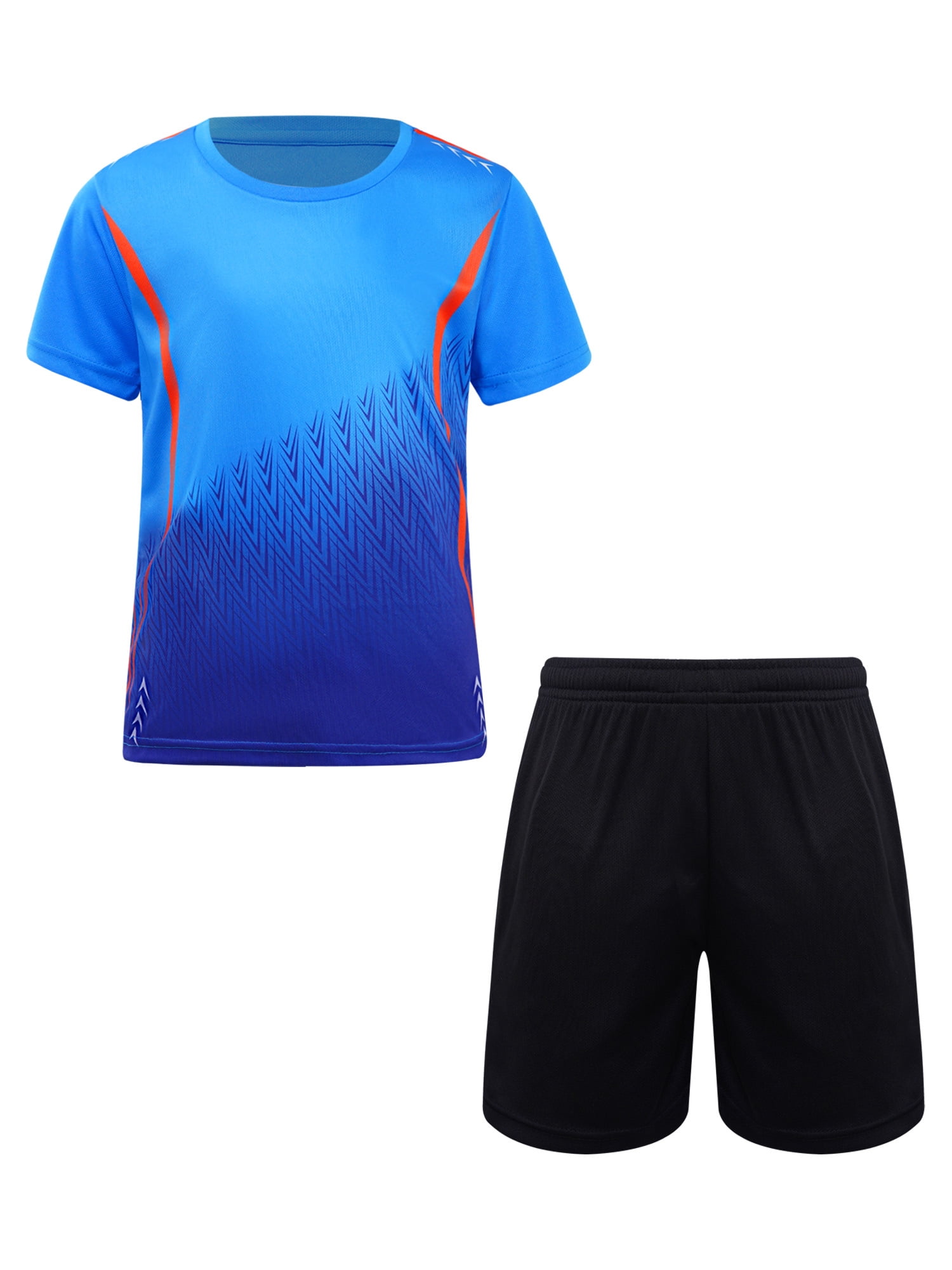 HULIJA Football Kits Boys Activewear Soccer Kit Kids Soccer Jersey ...