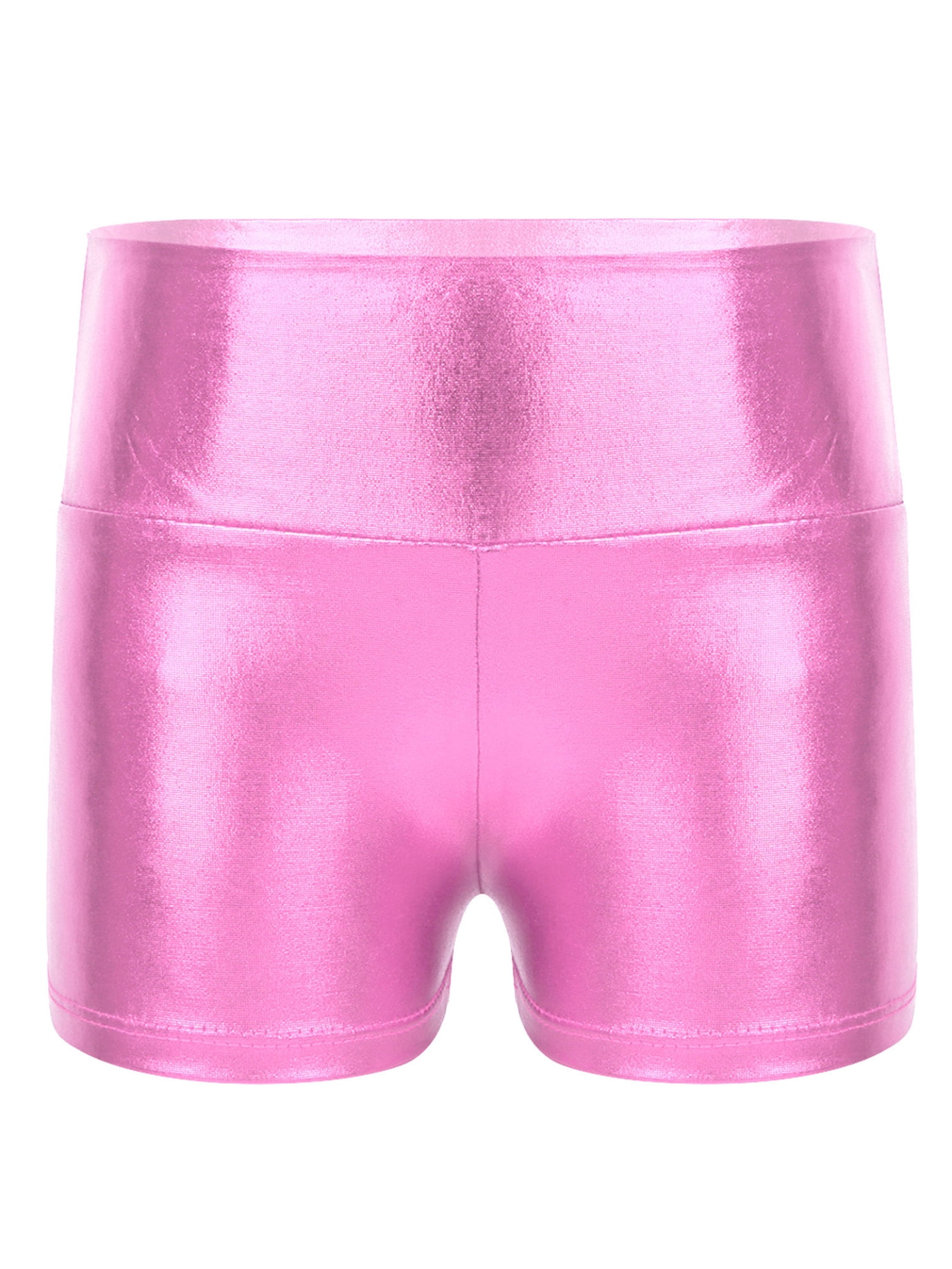 HULIJA Gymnastics Leotards for Girls Metallic Long Sleeve Bodysuit with ...