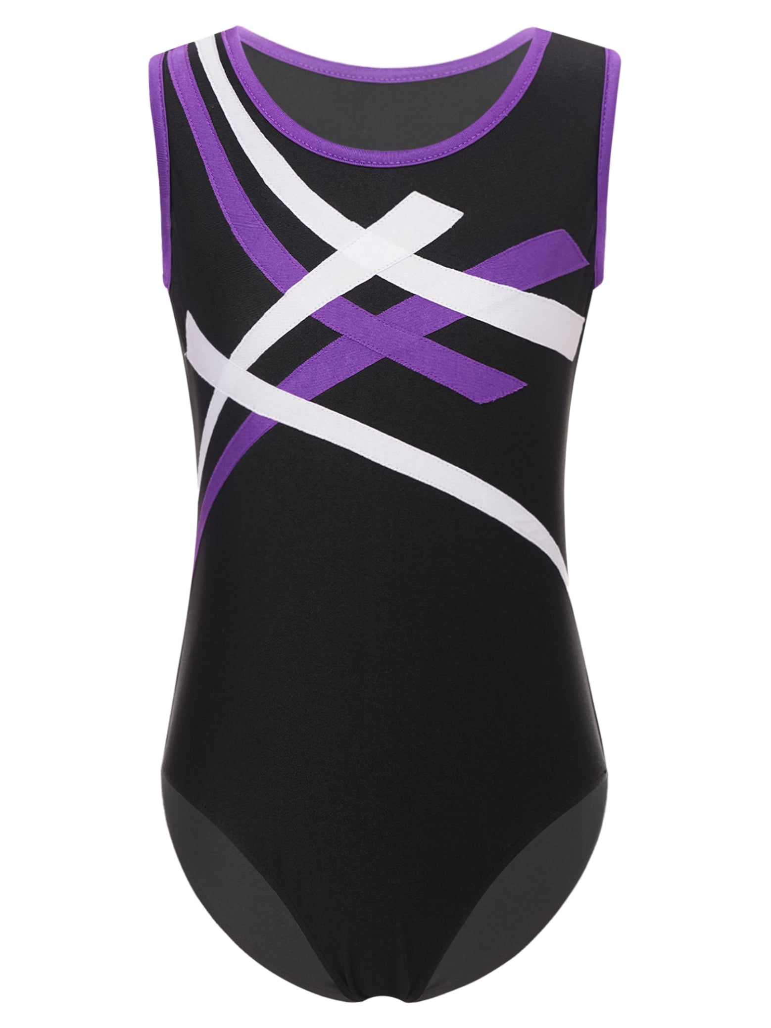 HULIJA Kids Girls Boys Gymnastics One Piece Leotard Dance Gym Training Bodysuits Jumpsuits ...