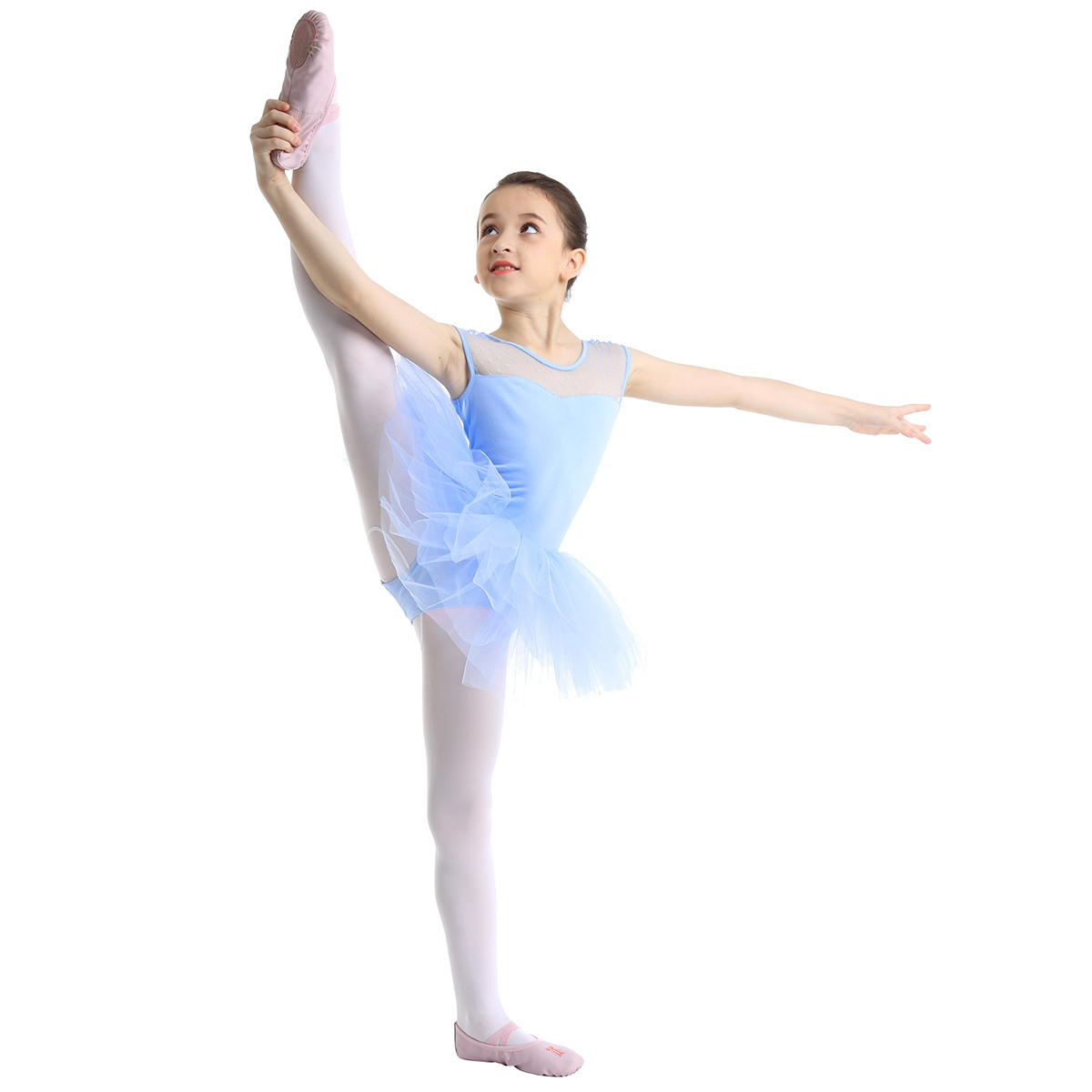 HULIJA girls' ballet dance tutu dress Gymnastics leotard Skirt ...