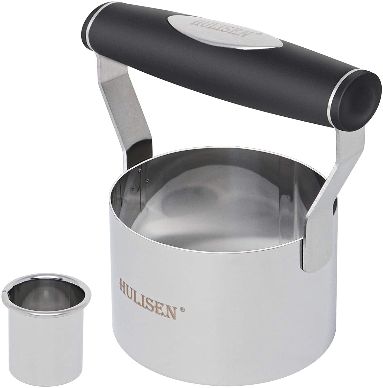 HULISEN 3 inch Biscuit Cutter, Stainless Steel Round English Muffins ...