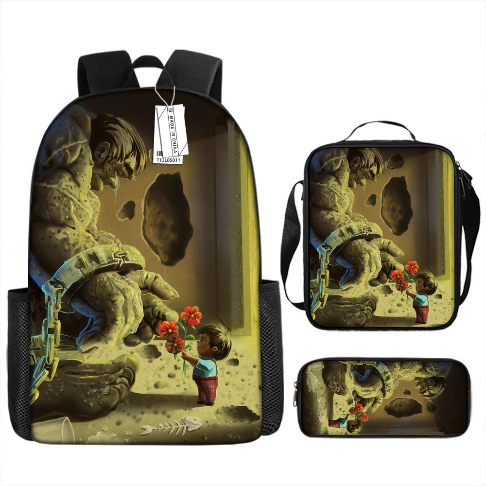 HULK Anime Travel Backpack for Teens/Womens/Mens/ Casual Daypack ...