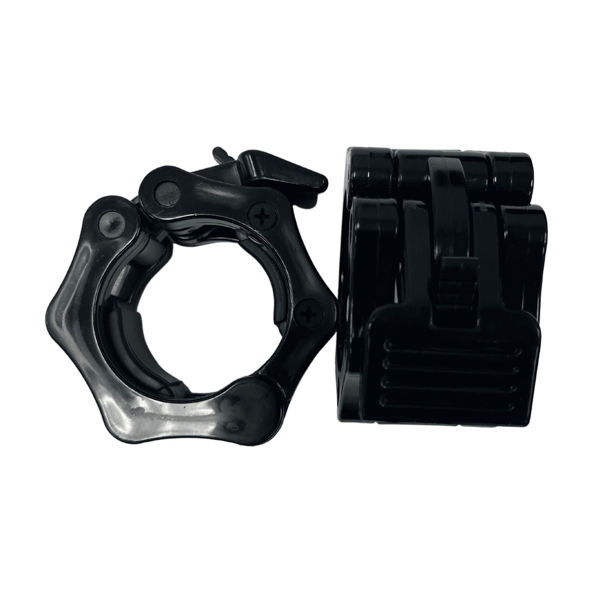 Hulkfit 2” Quick Release High Density Nylon Resin Olympic Barbell Clamp ...