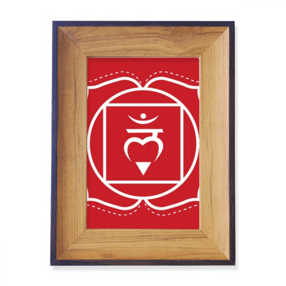 HUM Culture Letter Pattern Photo Frame Exhibition Display Art Desktop ...