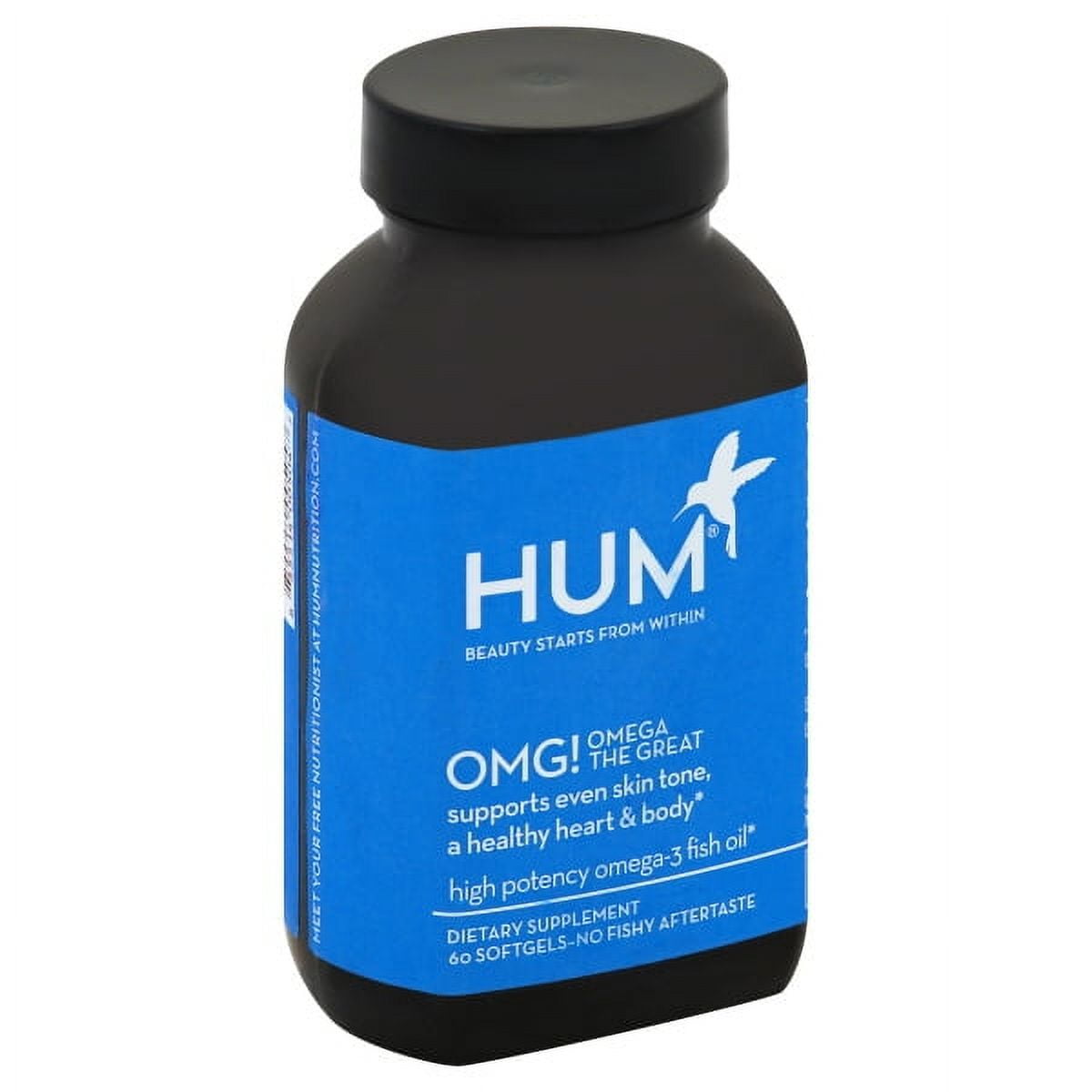 HUM Nutrition - OMG! Omega the Great Fish Oil Dietary Supplement (60 ...