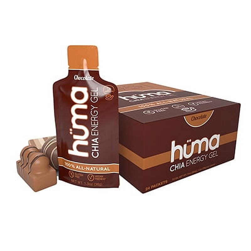 HUMA FOOD HUMA CHIA ENERGY GEL CHOCOLATE BXof24 - Walmart.com
