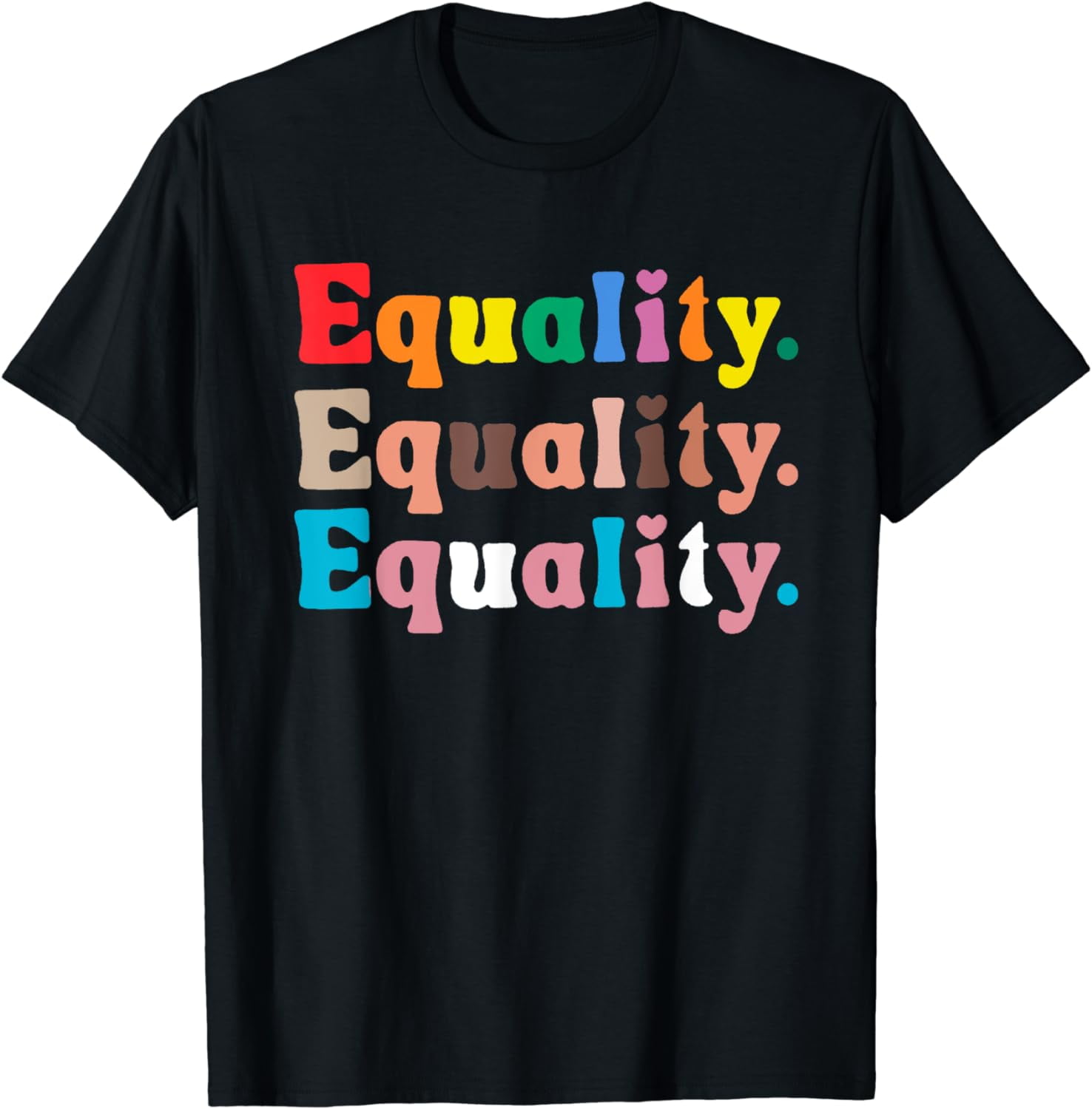 HUMAN LGBT Flag Gay Pride Month Transgender Shirt Equality T-Shirt ...