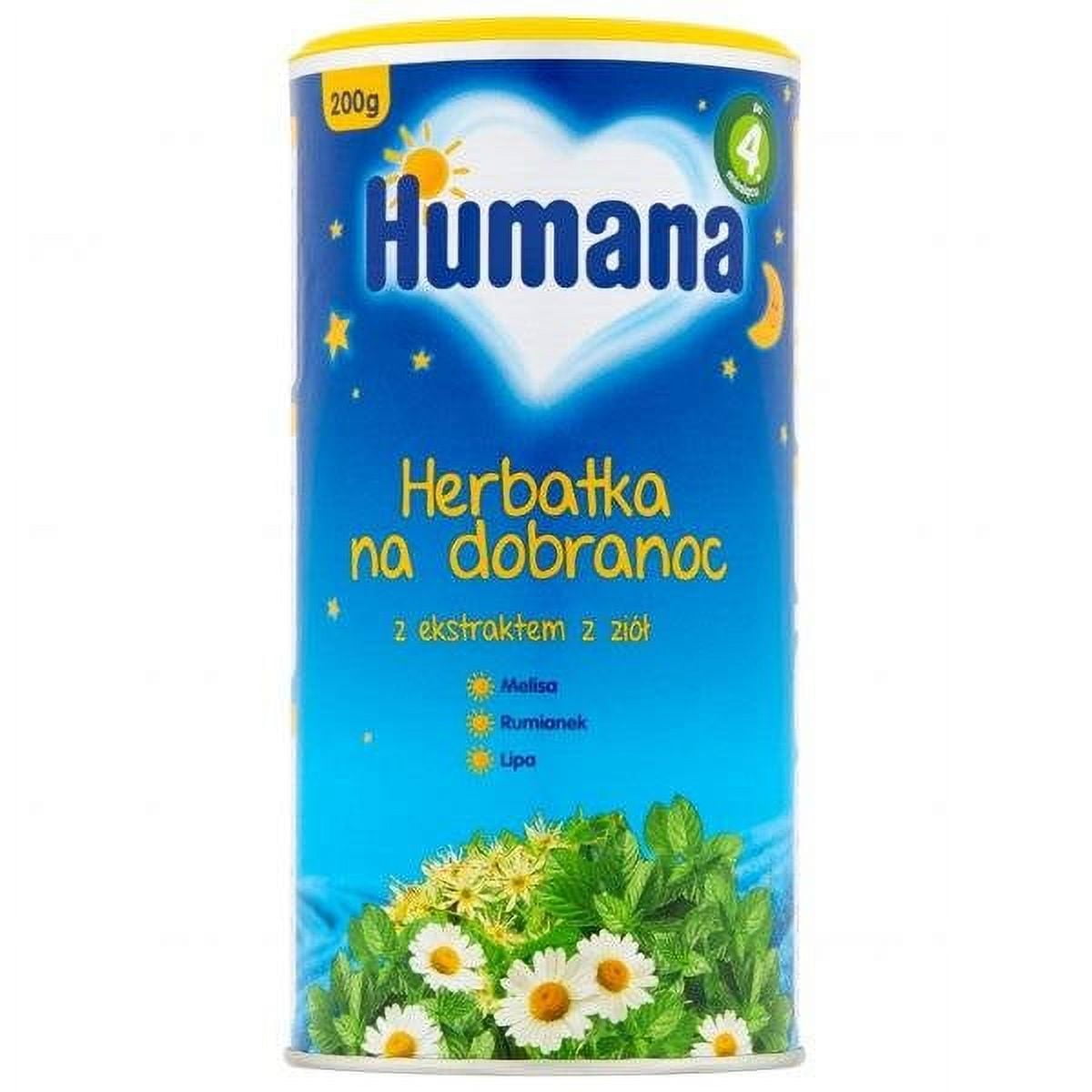 HUMANA tea GOOD NIGHT -from the 4th month - 1 can - Walmart.com