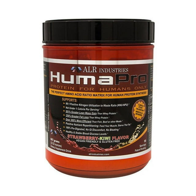 HumaPro Strawberry Kiwi, 90 Servings, Dairy-Free, Gluten-Free, No ...