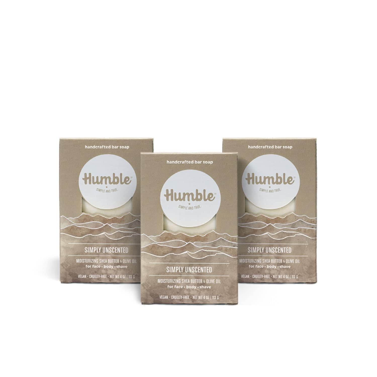 HUMBLE BRANDS Handcrafted Bar MZF22 Soap, Organic Cold Processed Soap ...