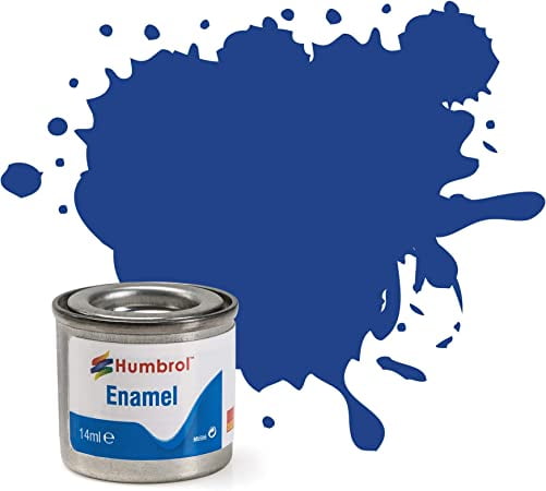 HUMBROL PAINT Blue Matt Enamel Plastic Model Paint - Walmart.com
