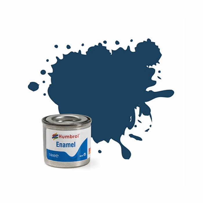 HUMBROL PAINT Oxford Blue Matt Enamel Plastic Model Paint - Walmart.com