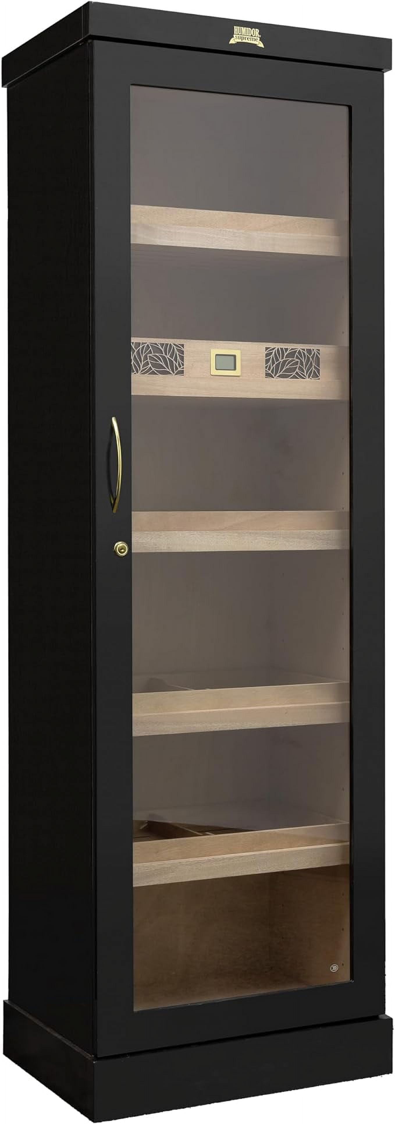 HUMIDOR SUPREME Cigar Tower Shelf Unit Storage Capacity of 2,000 to ...