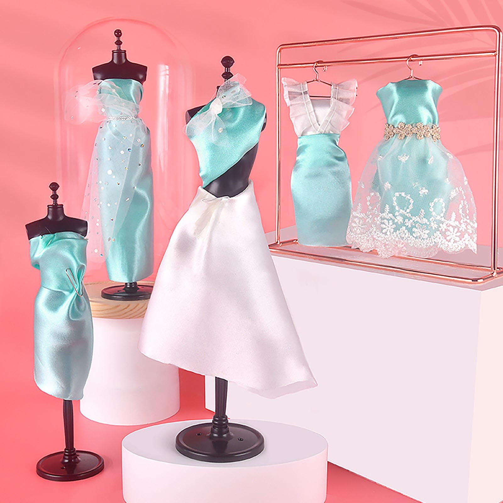 HUMJUSE 5Pcs Dress Design Craft Making Kit, Fashion Designer Kits for ...