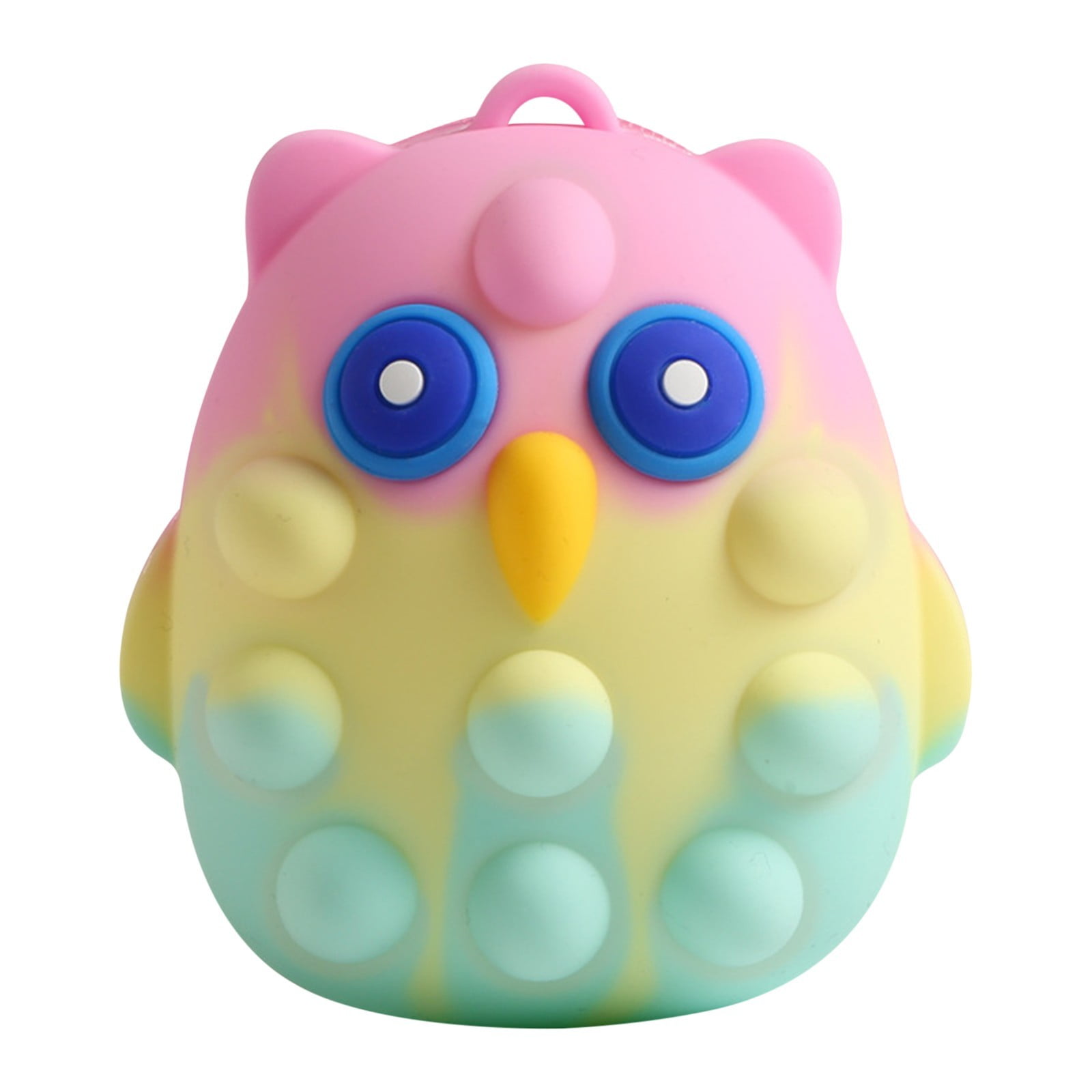 HUMJUSE Cute Owl Silicone Stress Relief Sucker Hand Toys, Stress Fidget ...