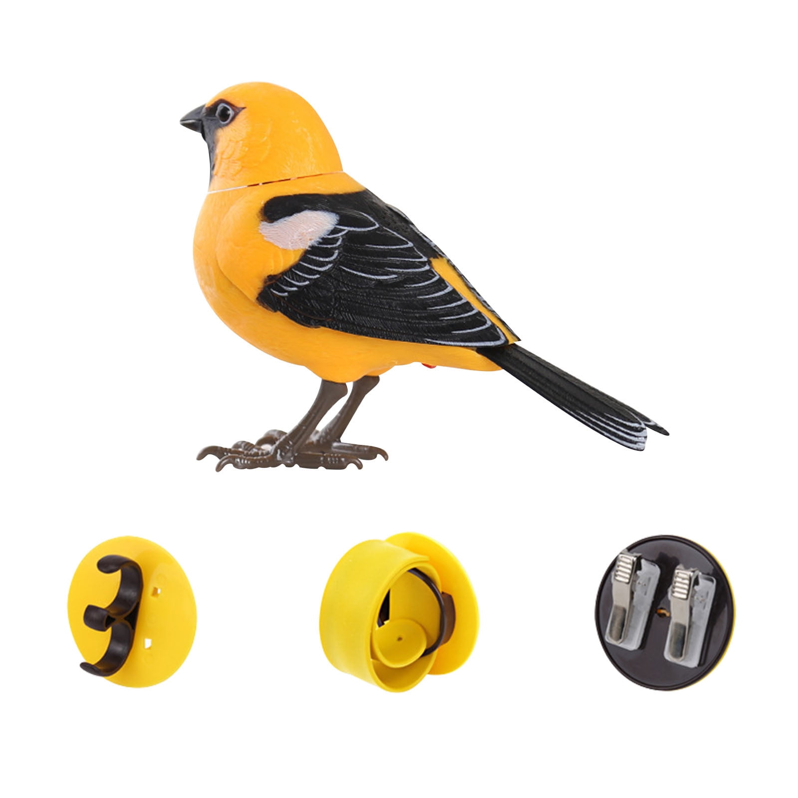 HUMJUSE Electric Singing and Chirping Bird Toy, Cute Mini Interactive ...