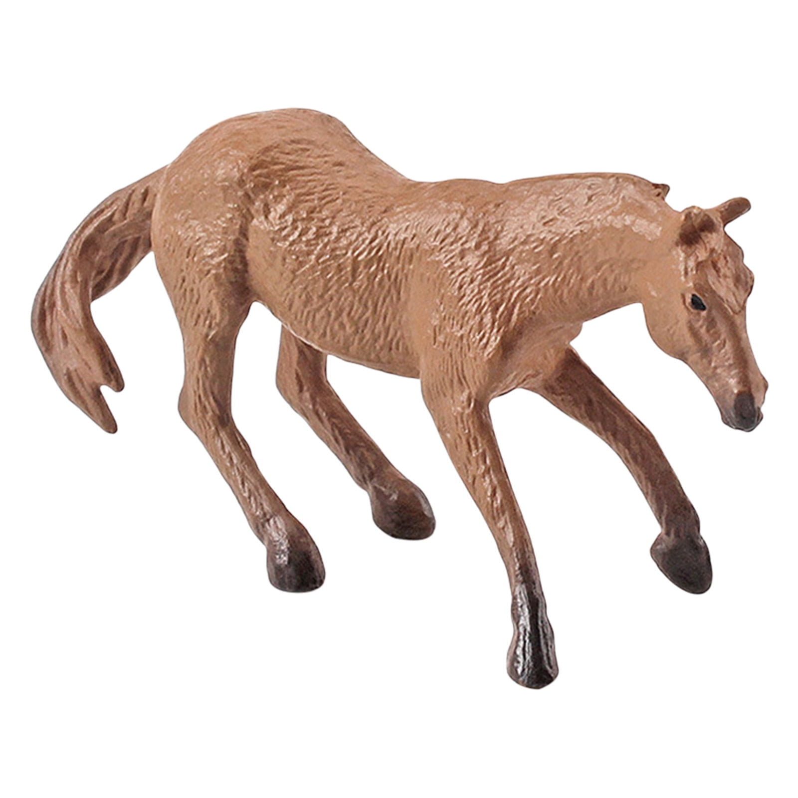 HUMJUSE Horse Toys for Girls and Boys, Plastic Miniature Pony Horse ...