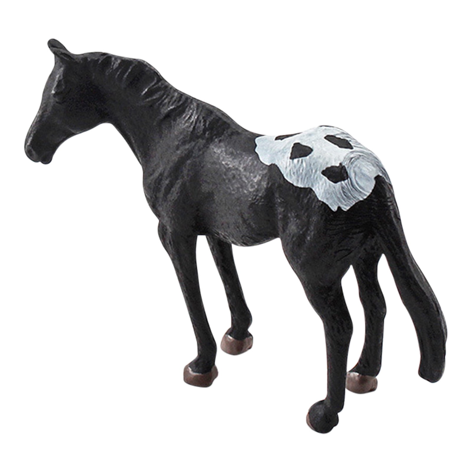 HUMJUSE Horse Toys for Girls and Boys, Plastic Miniature Pony Horse ...