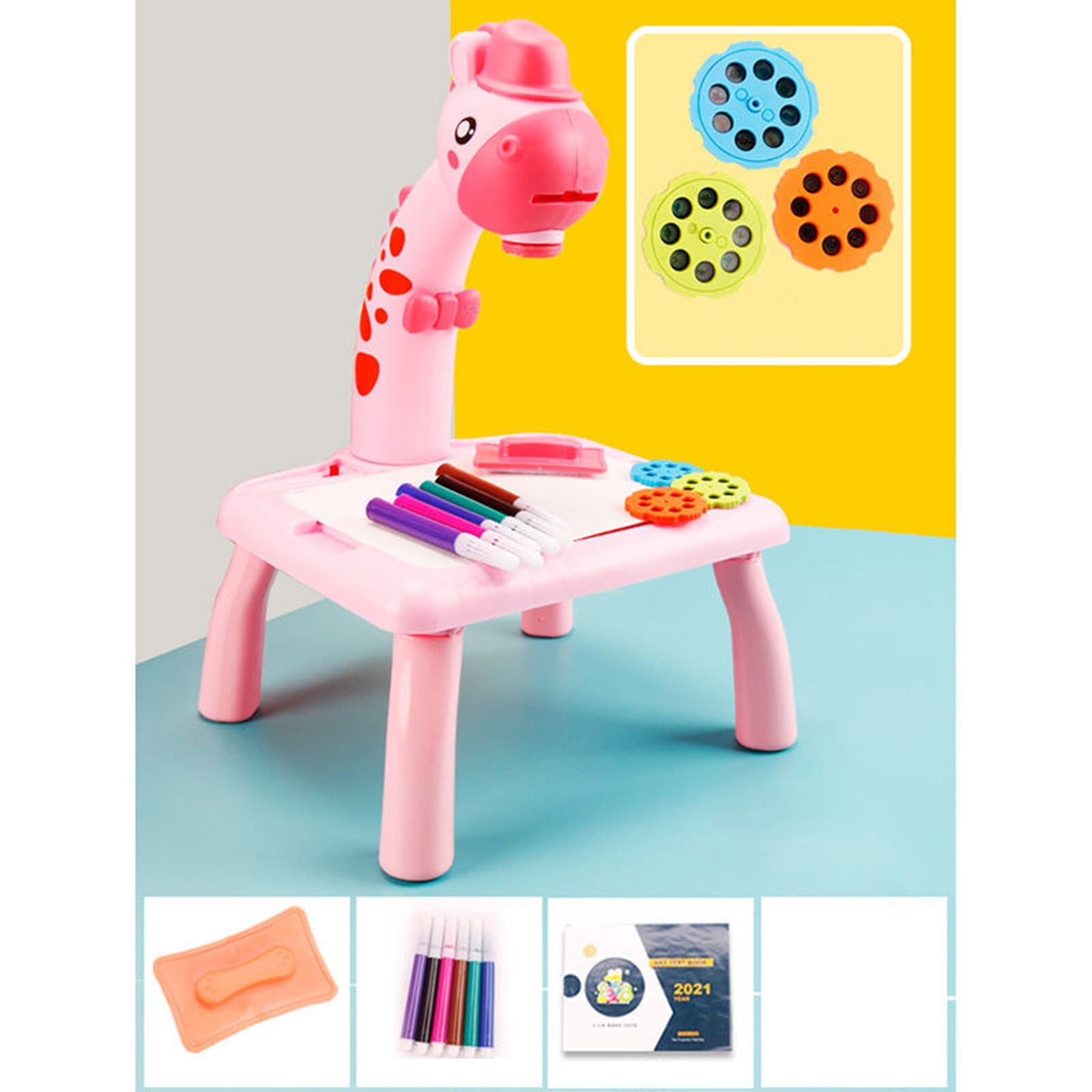 HUMJUSE Kids Drawing Projector - Painting Drawing Table Art Projector ...