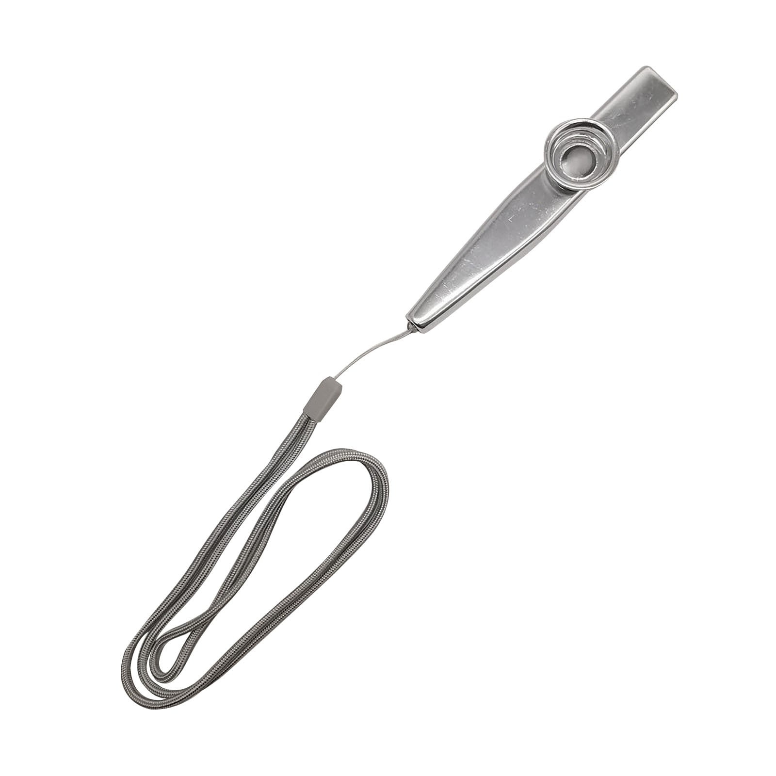 HUMJUSE Metal Kazoo with Lanyards Musical Instruments Kazoo for Kids ...