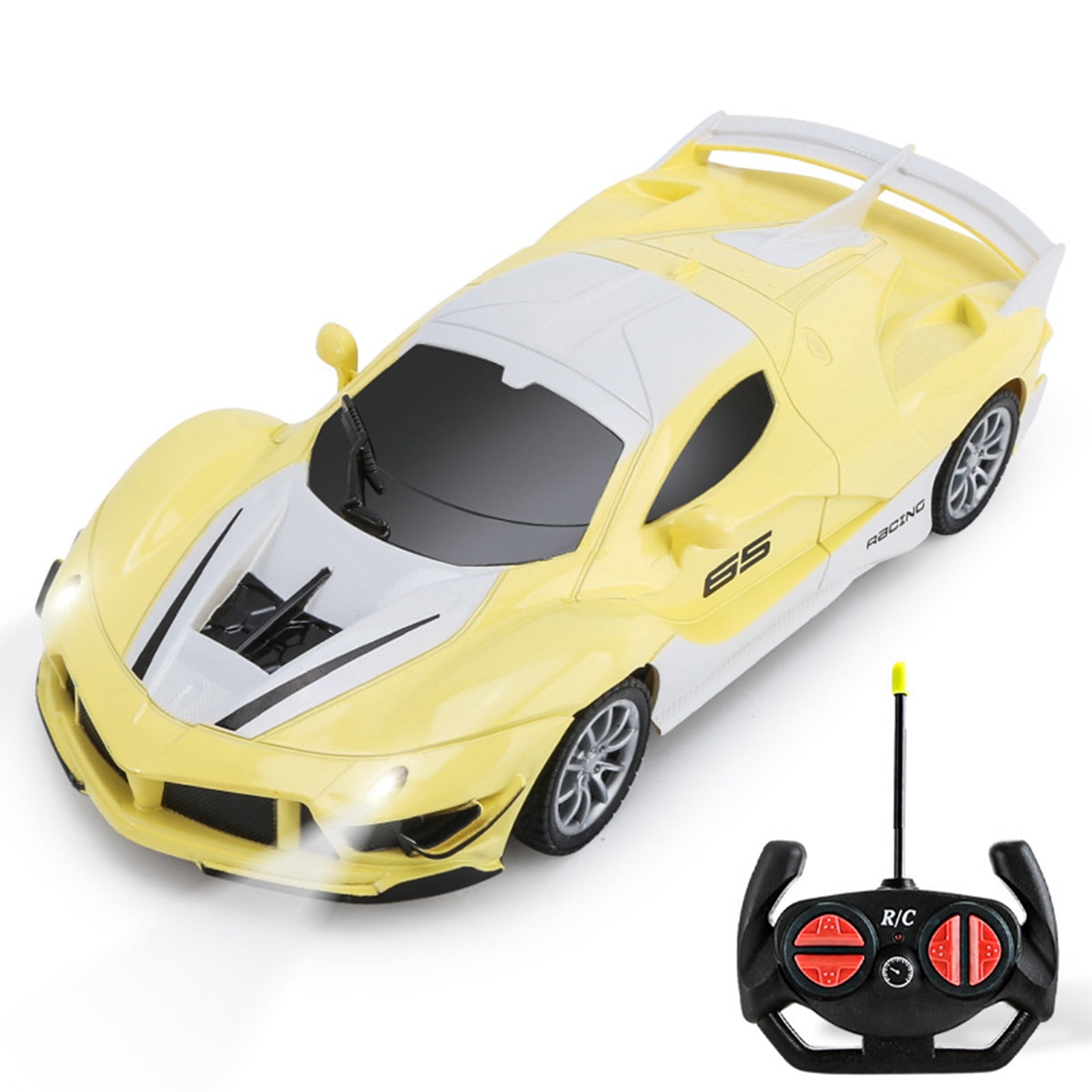 HUMJUSE Remote Control Car 2.4Ghz, Electric Sport Racing Toy Car with ...
