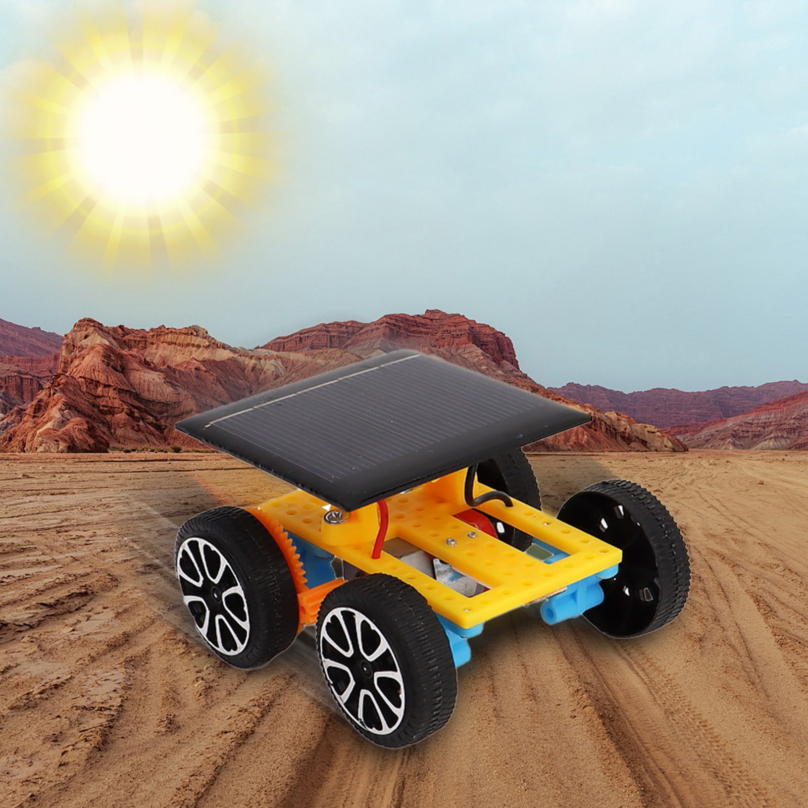 HUMJUSE Solar Car Kits for Kids, Science Experiment Kit, Make Your Own ...