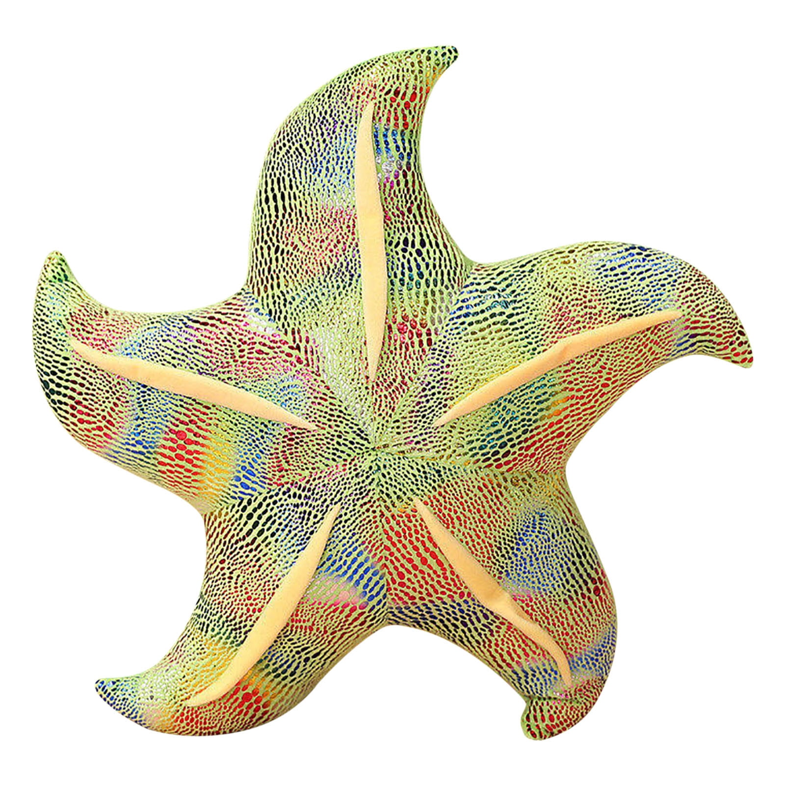 HUMJUSE Starfish Plush Toy, Colorful Starfish Sensory Toy for Kids ...
