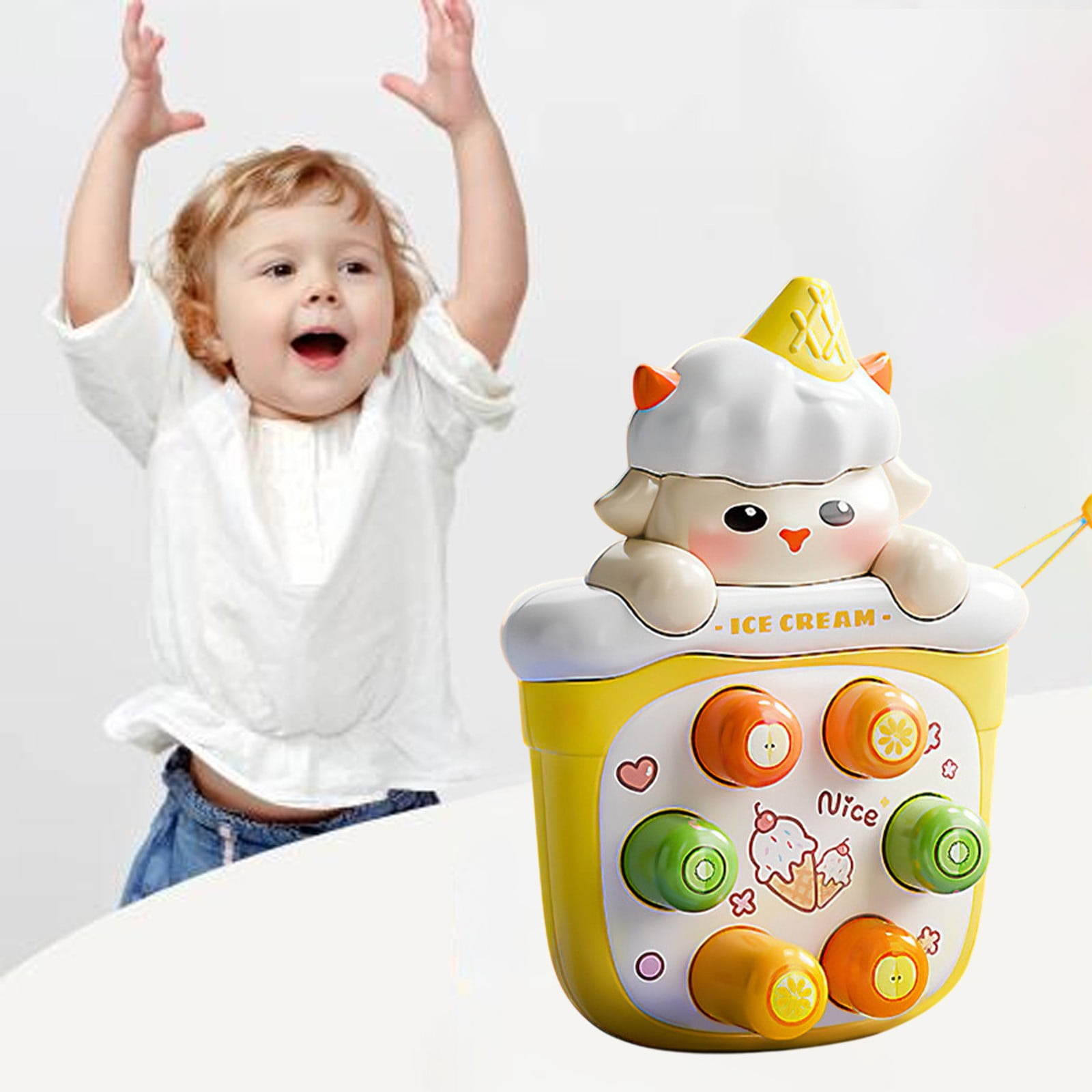 HUMJUSE Toddler Toys for 2 3 4 5 Years Old, Mini Game Toy, Handheld Pop ...