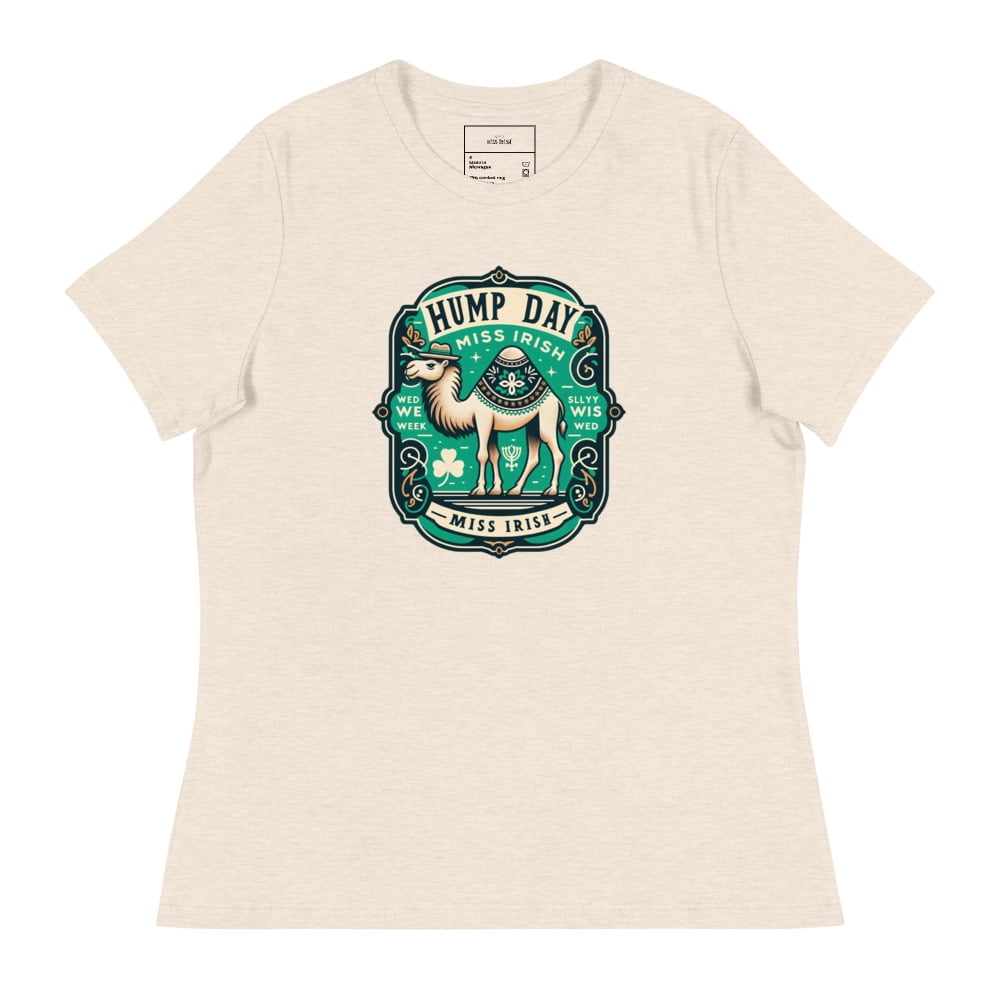 HUMP Day Celebration" Tee Collection from MISS IRISH® Women's Relaxed T ...