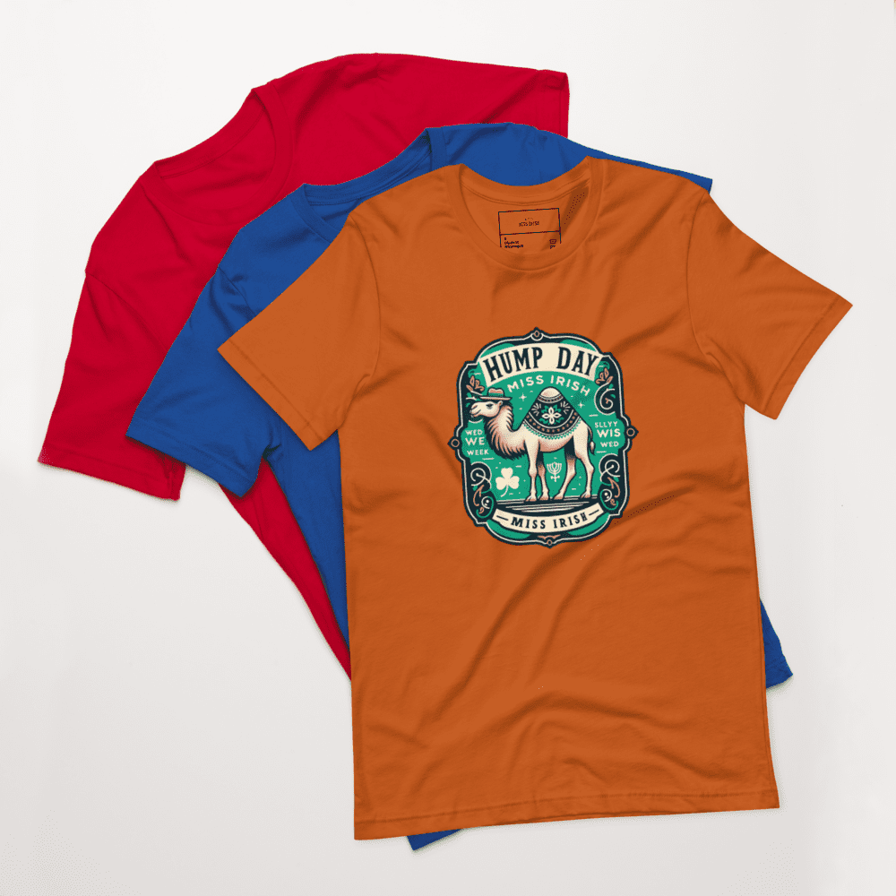 "HUMP Day Celebration Tee" by MISS IRISH®, tailored for the Plus Size ...
