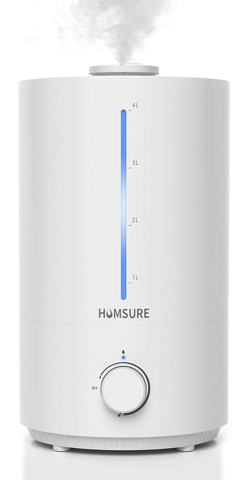 Mainstays Round Ultrasonic Cool Mist Humidifier with Aroma HU00-19054 ...