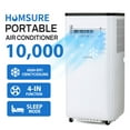 HUMSURE Portable AC Unit 6500 BTU, Indoor Cooling, Dehumidifier, Fan - Walmart.com