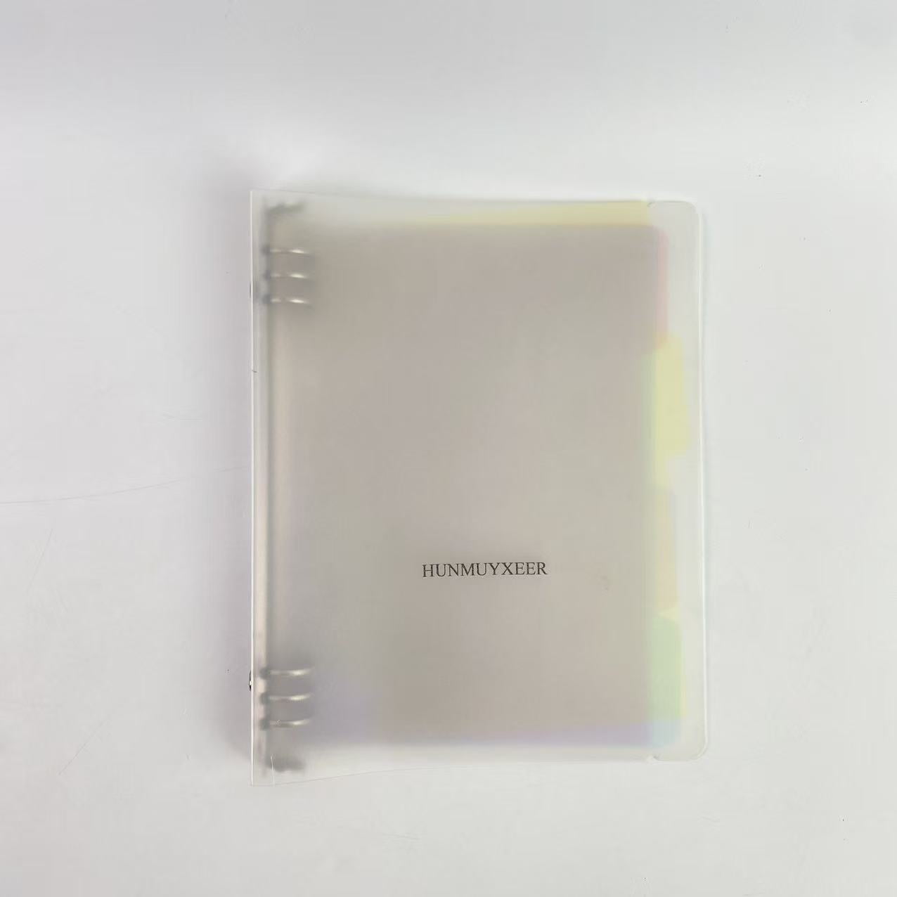 HUNMUYXEER Ofice binders, 1.5 Inch Binder Organizer, Large Clear View ...