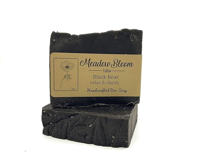 HUNTER CATTLE CO. EST'D 2004 HC Meadow Bloom Tallow Bar Soap - Charcoal ...