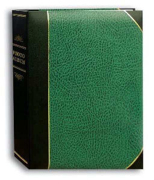 Pioneer Hunter-Green Ledger, 5x7, 200 Pocket Le Memo Album, Holds ...