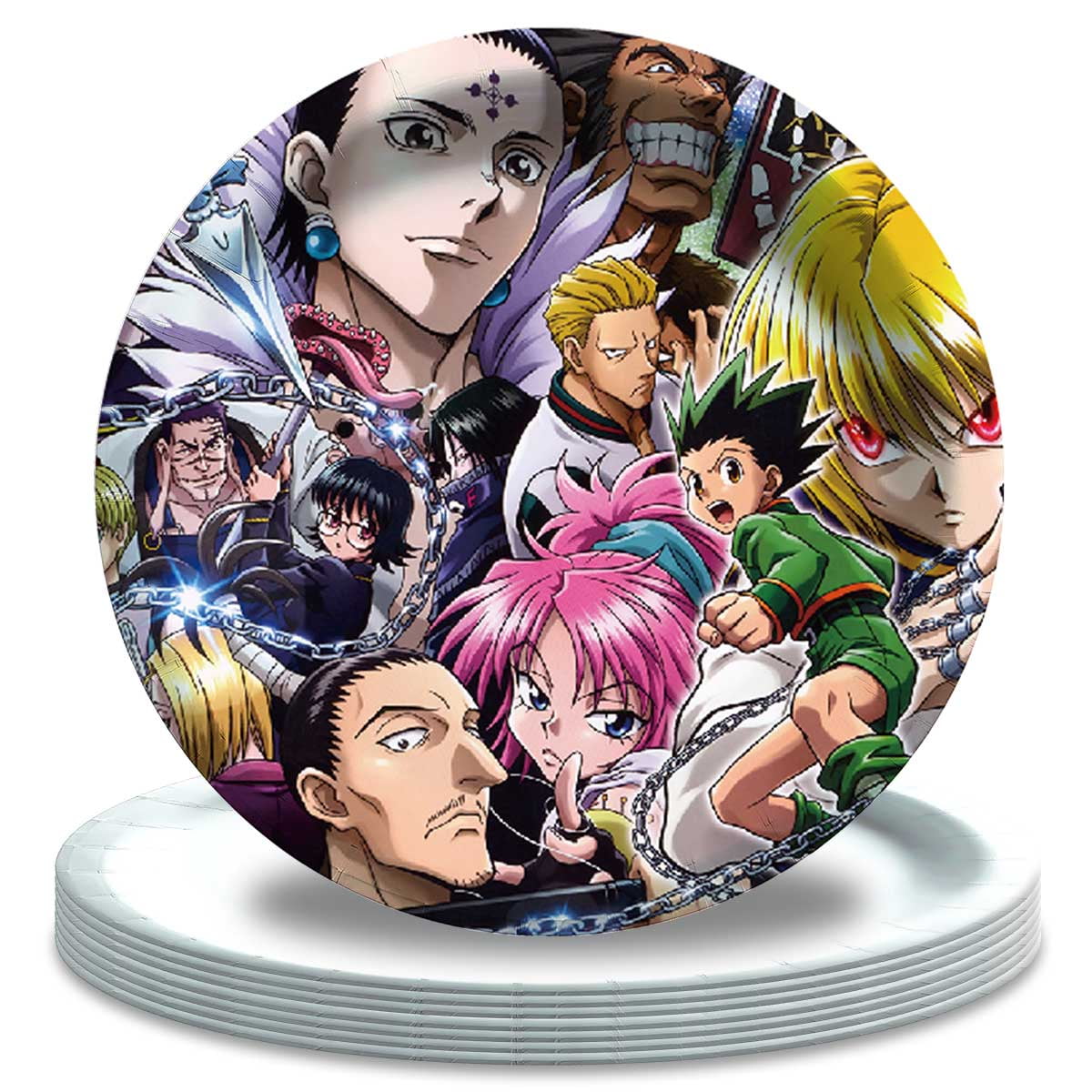HUNTER×HUNTER Paper Plates Birthday Decorations Party Supplies ...