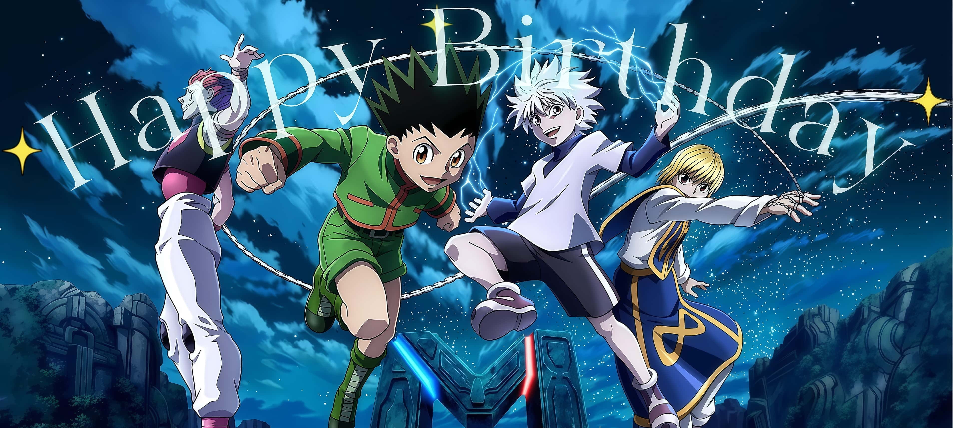 HUNTER×HUNTER Theme Party Banner 71*43 inches - Walmart.com