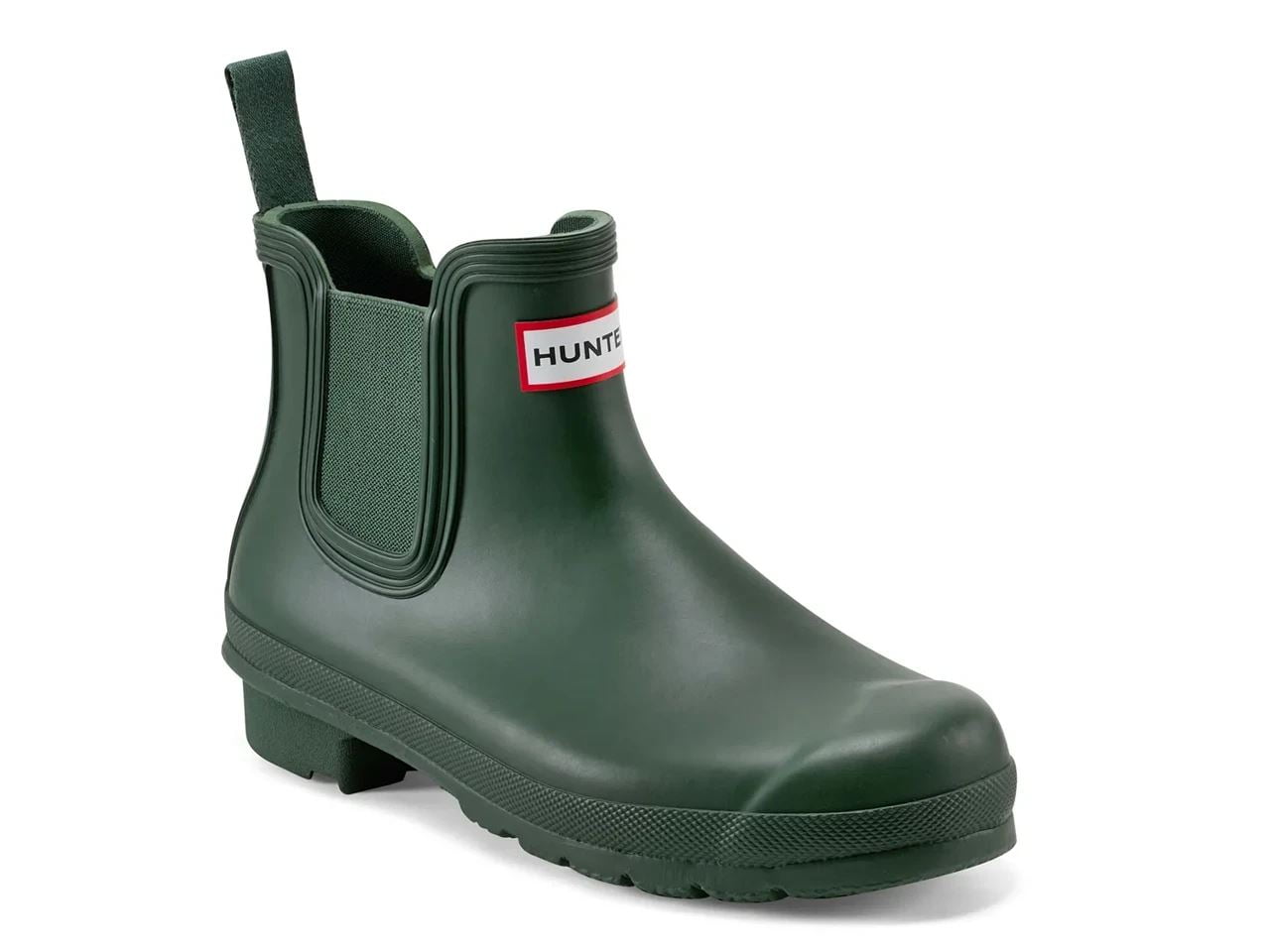 HUNTER M ORIGINAL CHELSEA MEN RAIN BOOTS - Dark Olive / 9 - Walmart.com