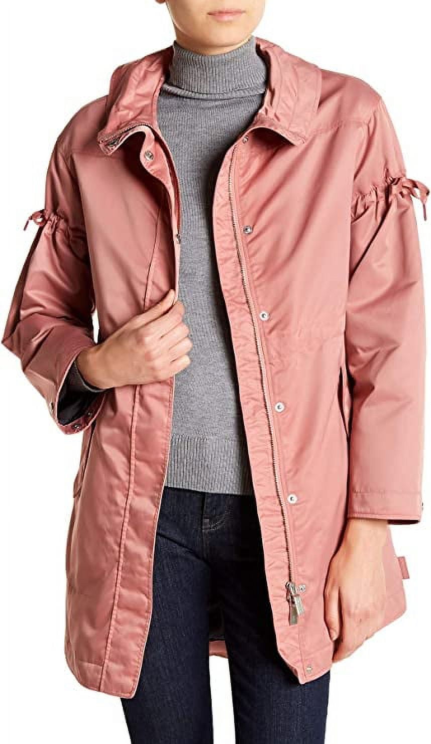 HUNTER Refined Drawcord Coat Pale Rose, Large - Walmart.com