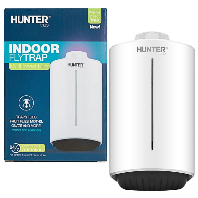 HUNTER Trap, Indoor Plug-in Flying Insect Multi Killer, Light Attractant 24/7 - Walmart.com