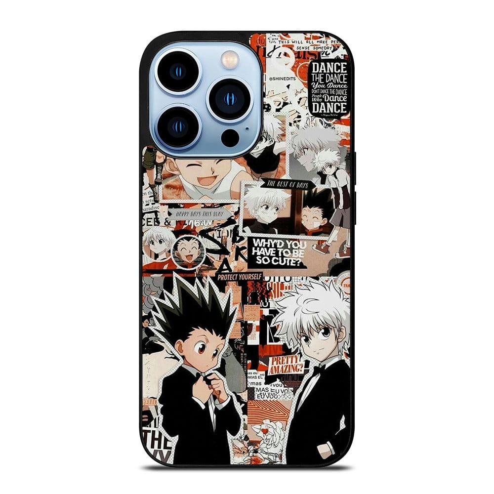 HUNTER X HUNTER GON AND KILLUA COLLAGE iPhone Case Cover, Phone Case ...