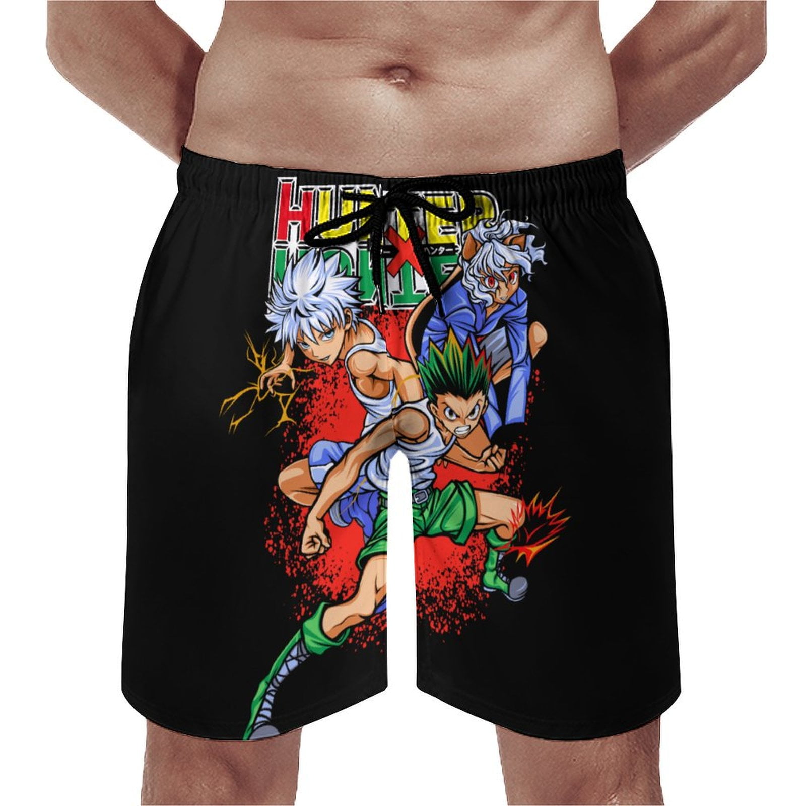 HUNTER x HUNTER Swim Trunk, Quick Dry Board Shorts for Men, Casual ...