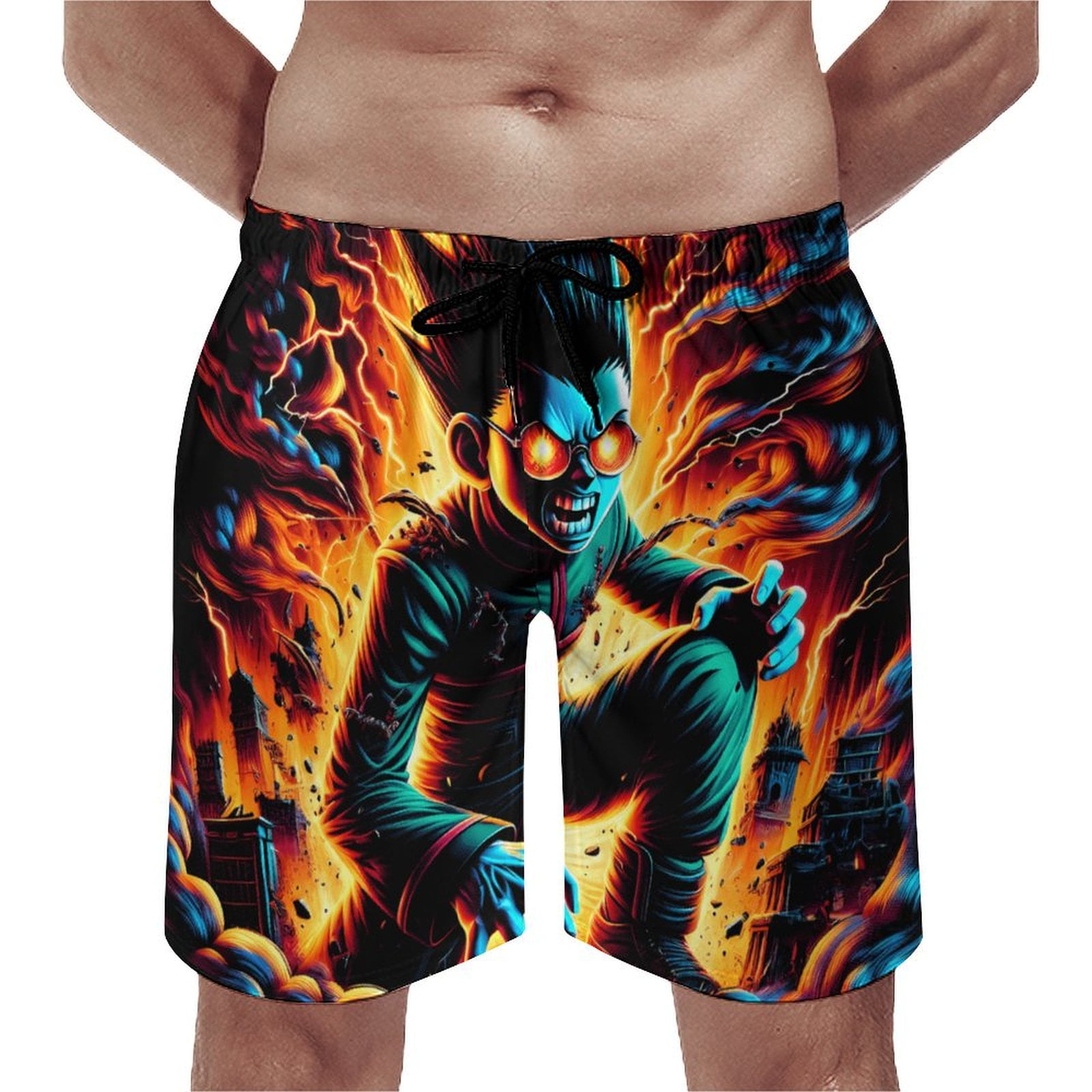 HUNTER x HUNTER Swim Trunk, Quick Dry Board Shorts for Men, Casual ...