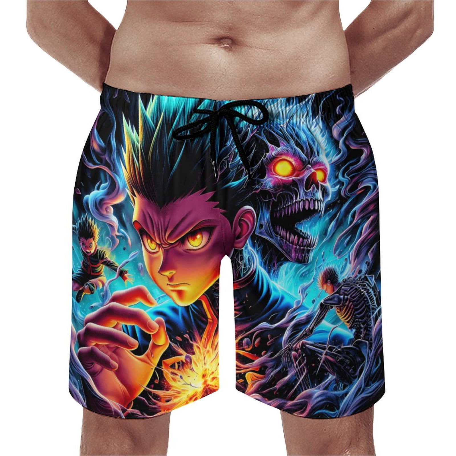 HUNTER x HUNTER Swim Trunk, Quick Dry Board Shorts for Men, Casual ...