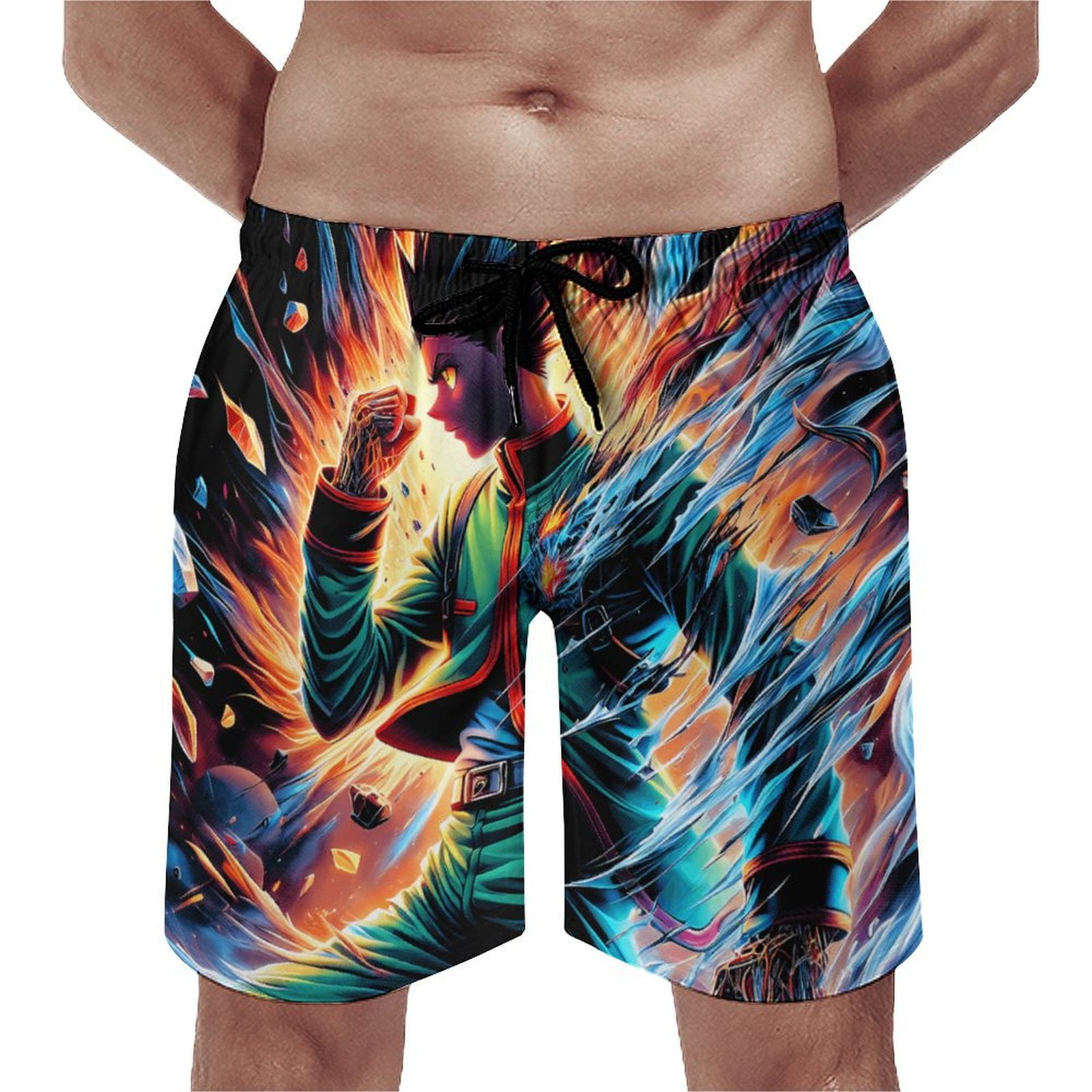 HUNTER x HUNTER Swim Trunk, Quick Dry Board Shorts for Men, Casual ...