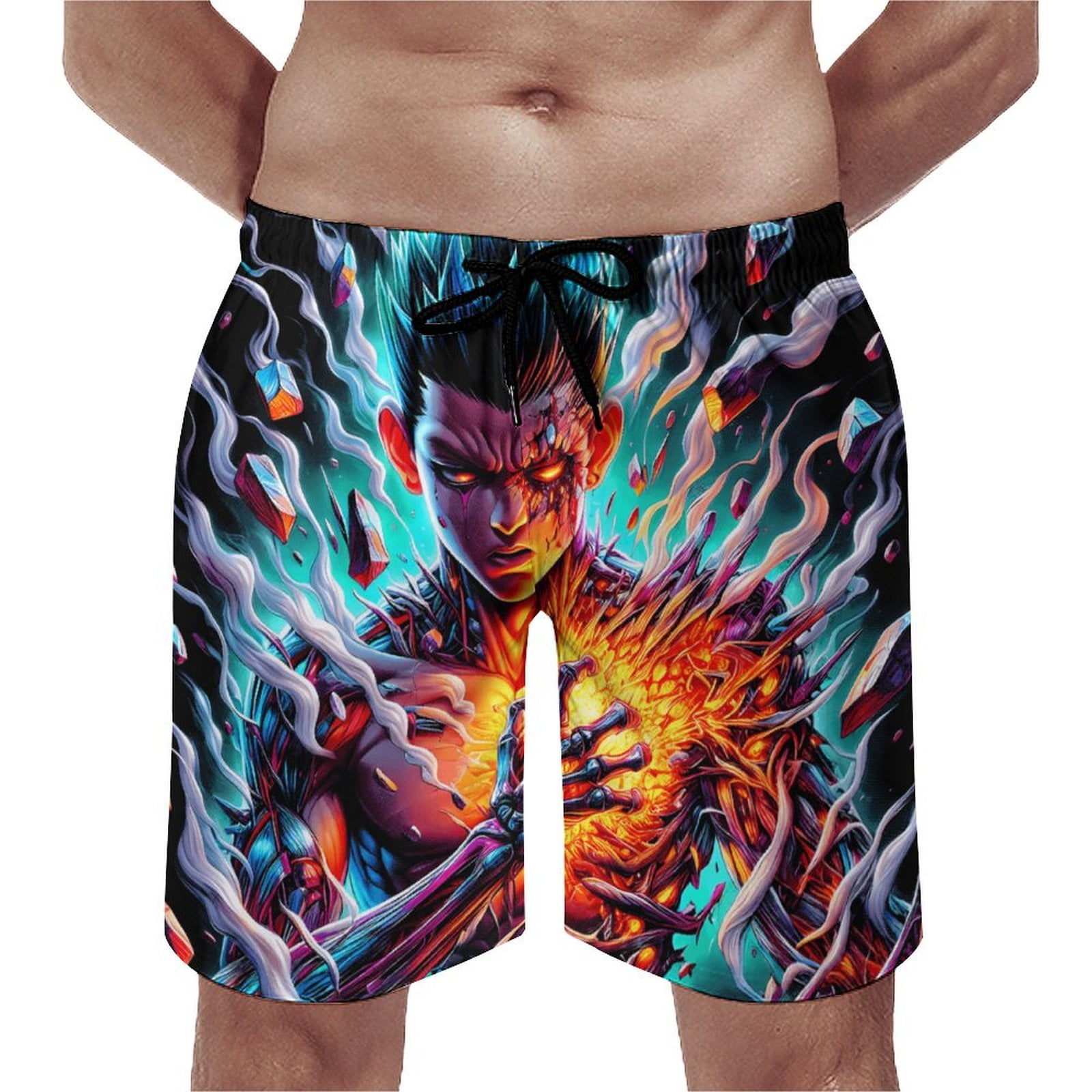 HUNTER x HUNTER Swim Trunk, Quick Dry Board Shorts for Men, Casual ...