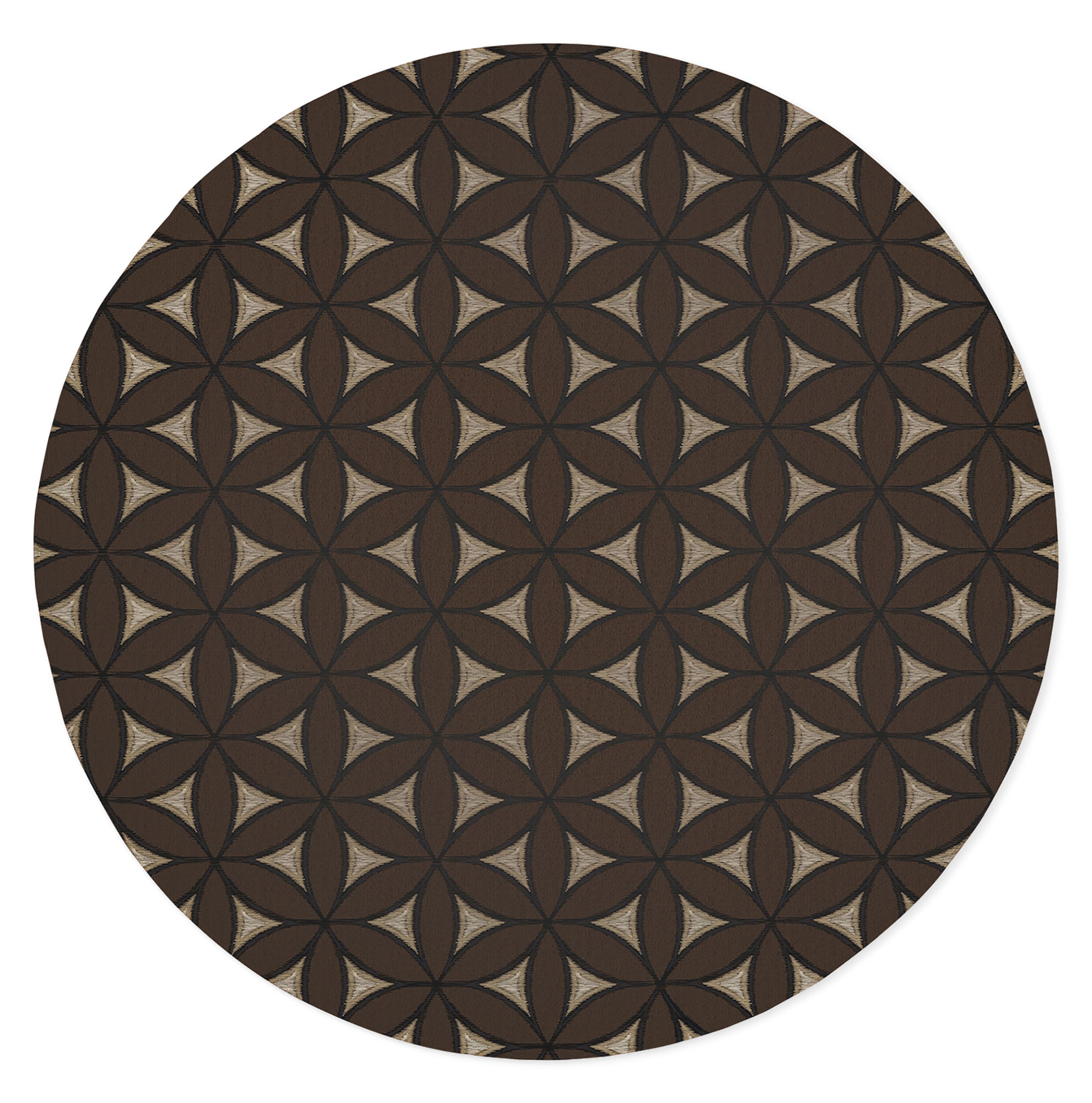 HUNTINGTON BROWN Outdoor Rug By Kavka Designs - Walmart.com